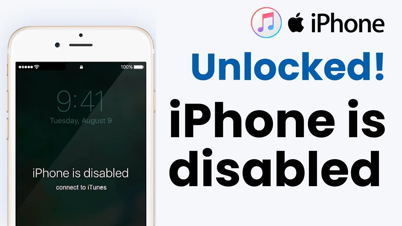 Fix “iPhone is Disabled Connect to iTunes” | Official Apple Restore ...