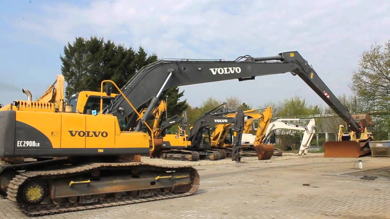 Volvo EC 290 BLR, 2005, 9.000 h #13157 - YouTube