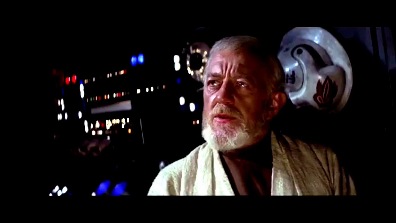 “I felt a great disturbance in The Force.” - YouTube