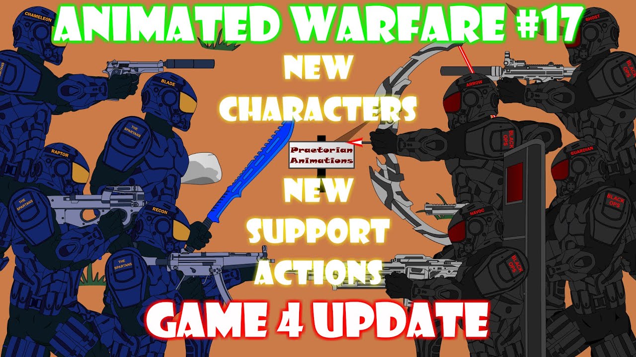 New Characters | Game 4 Update | Animated Warfare #17 - YouTube