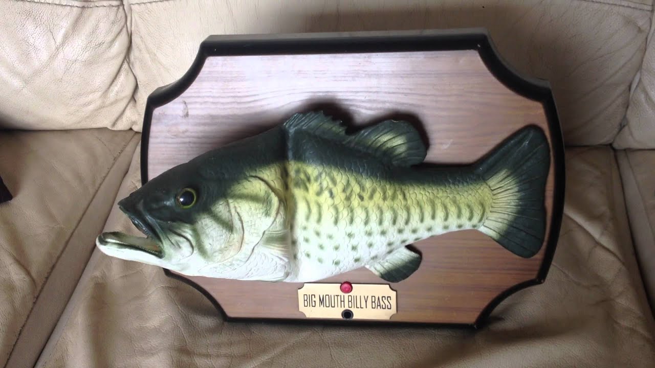 Big Mouth Billy Bass - Singing Dont Worry Be Happy and Take Me to the ...