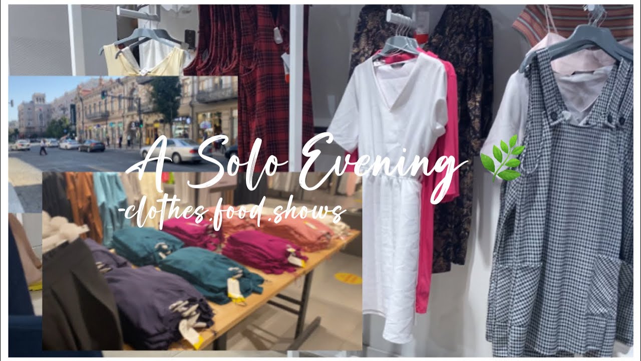 A Simple Solo Evening🌿-marjanishvili, liberty square,clothes prices ...