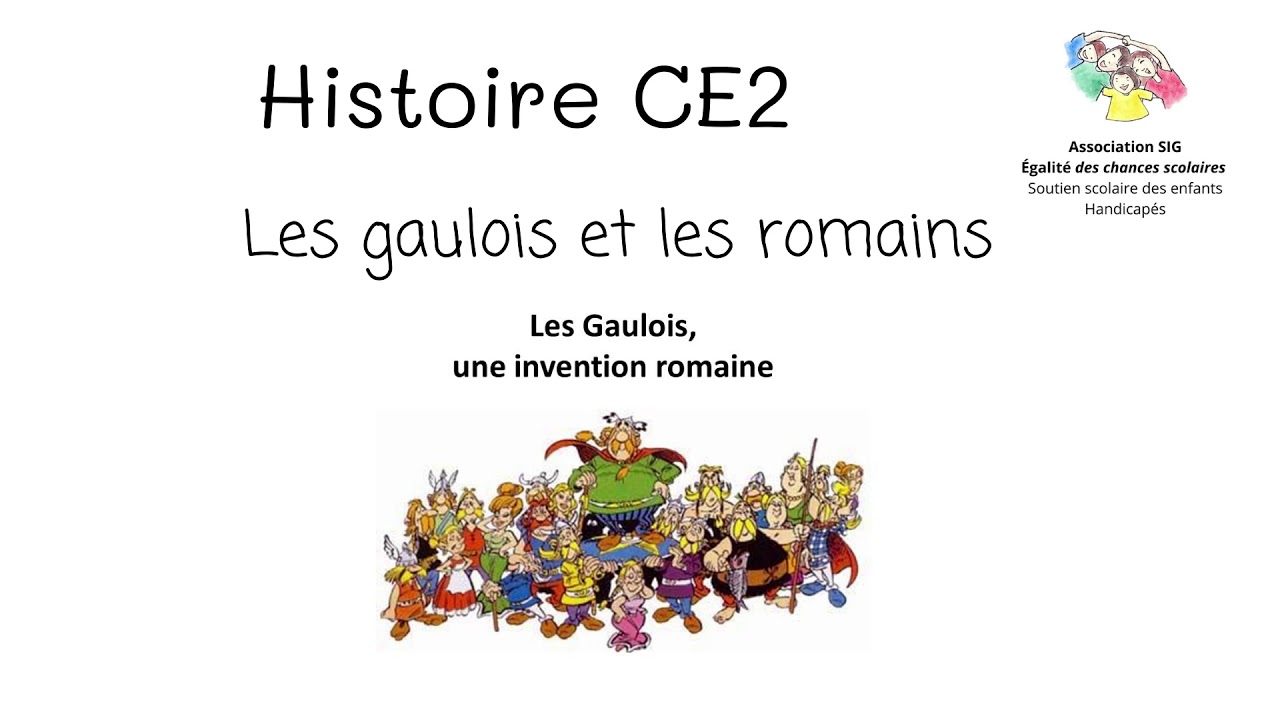 Les gaulois et les romains - YouTube