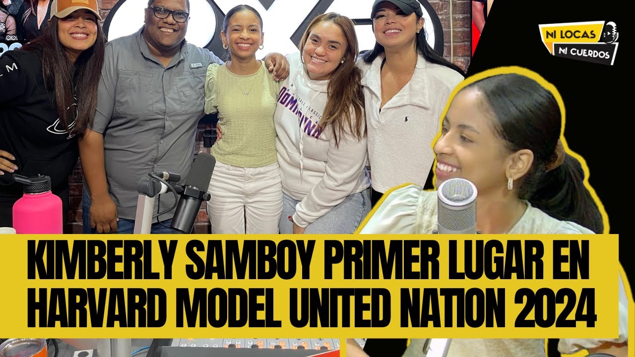 KIMBERLY SAMBOY PRIMER LUGAR EN HARVARD MODEL UNITED NATION 2024 - YouTube