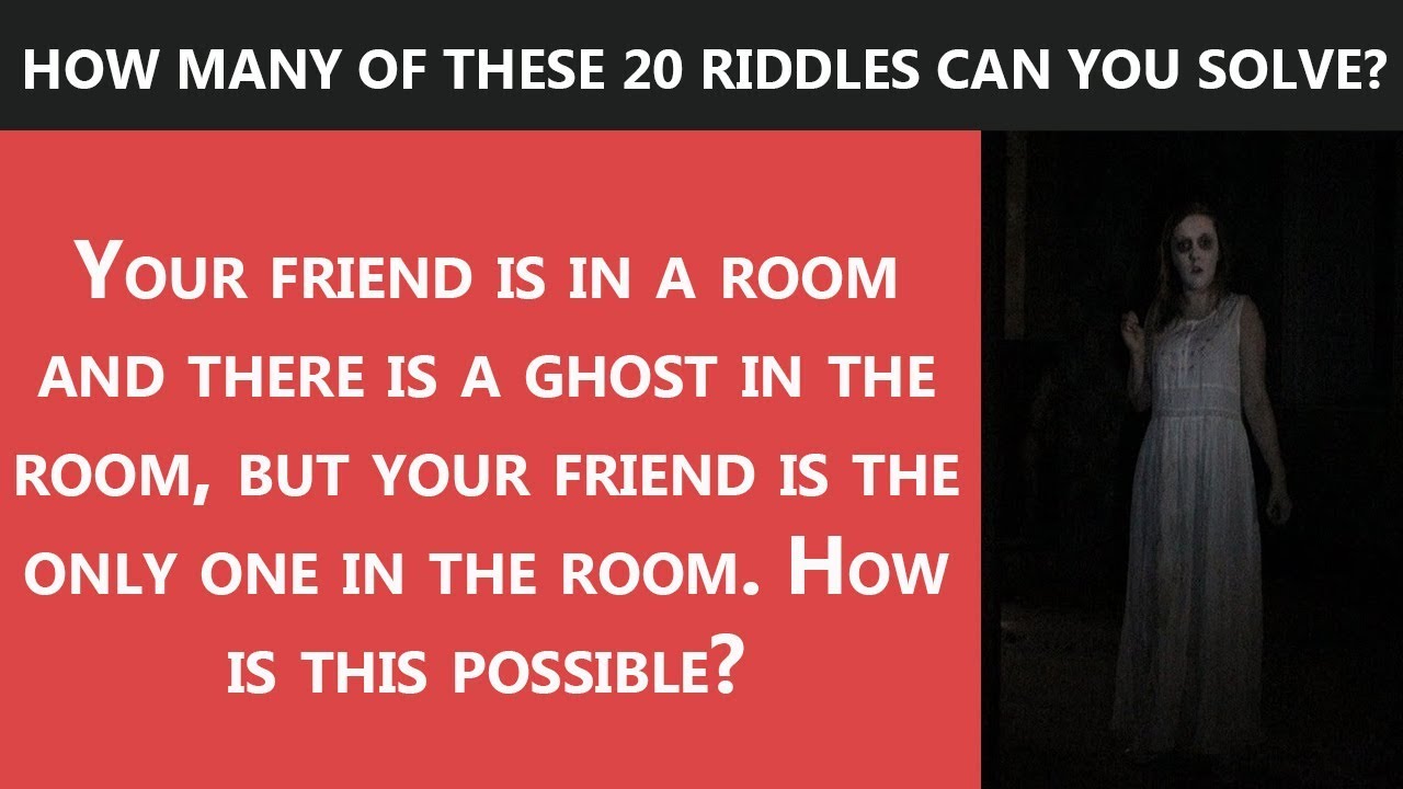 How Many of These 20 Riddles Can You Solve? [01 to 20] - YouTube