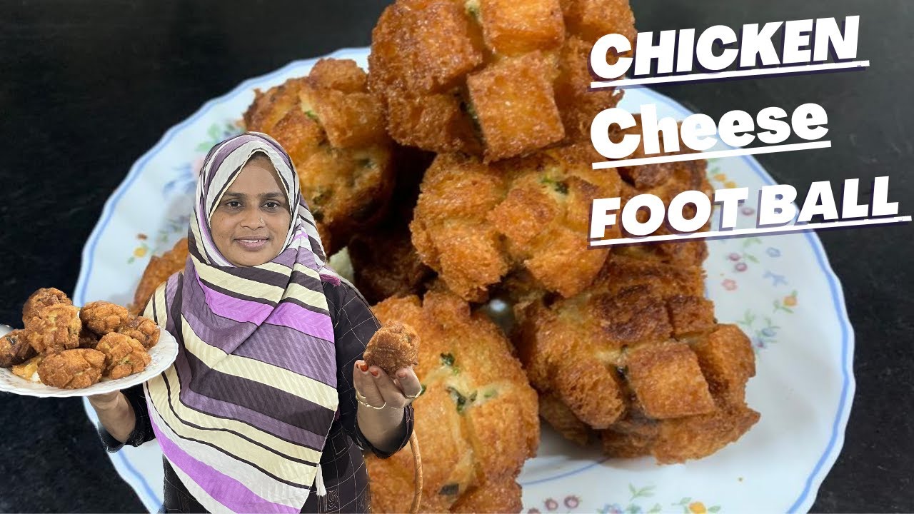 Chicken Cheese Football Recipe | Chicken Recipe || Cooking with Mammo's ...