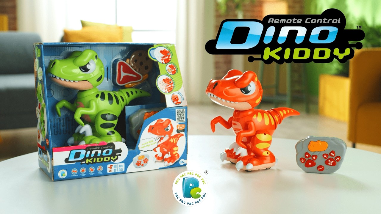 New! Dino Kiddy Chompy the Dino: Fun, Education, Interaction! - YouTube