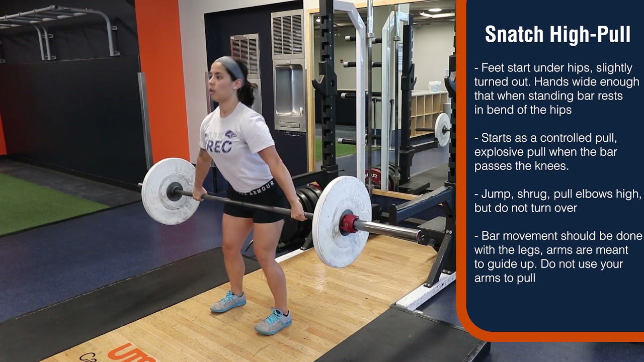 Exercise How-To: Snatch High Pull - YouTube