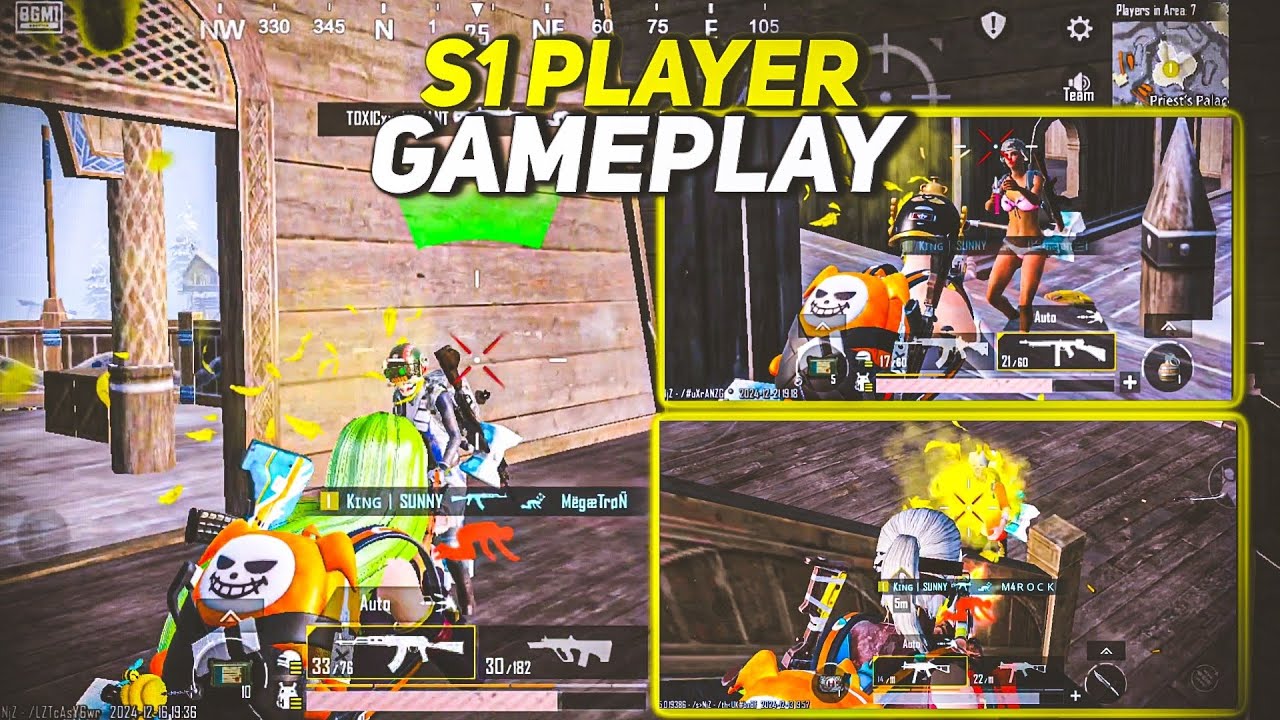 S1 PLAYER BGMI GAMEPLAY IN MI 11X 4 FINGERS FULL GYROSCOPE 60 FPS - YouTube