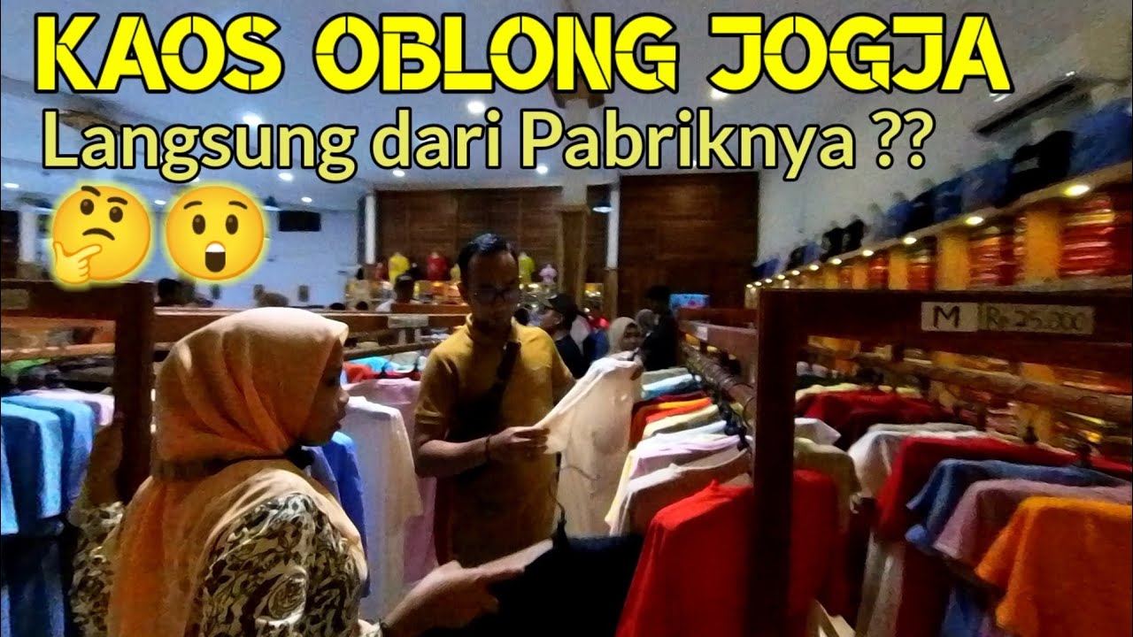 Omah Oblong Ternyata disini Pusat Kaos Oblong Oleh oleh Dari Jogja ‼️ ...