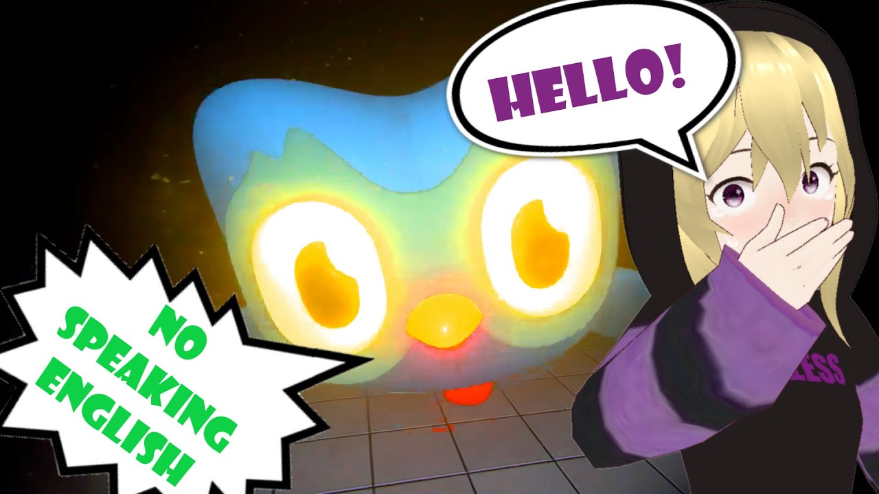 I only know English | Duolingo horror game called Unolingo too on ...