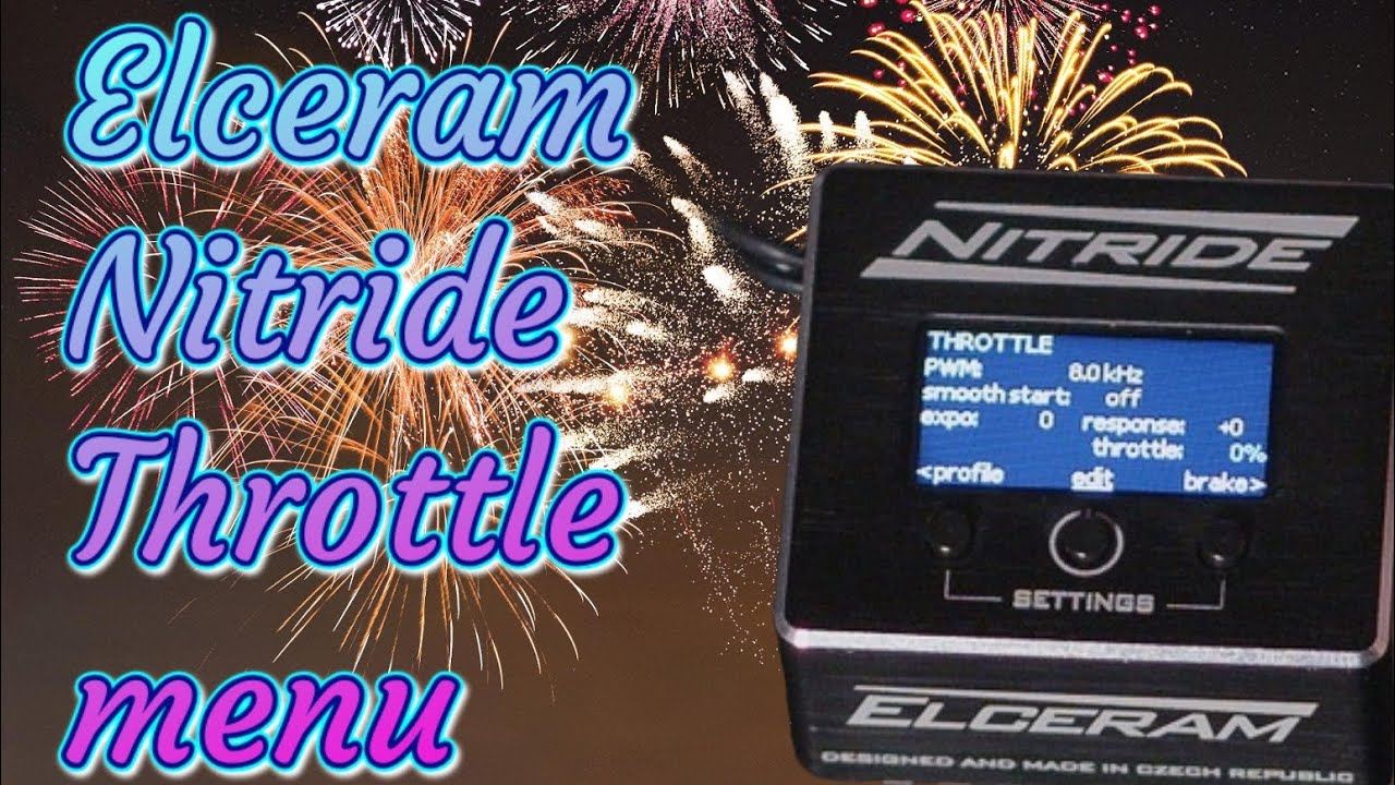 Elceram Nitride Throttle menu - YouTube
