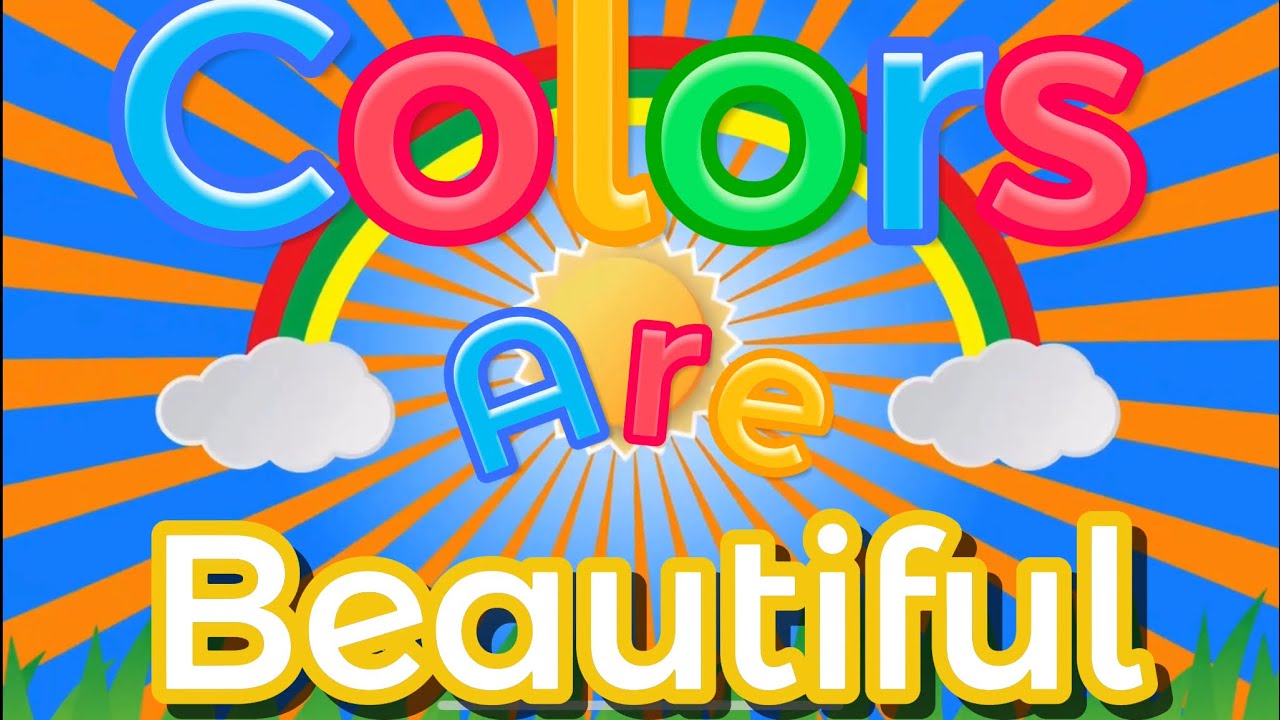 ¡Colors are beautiful!( Children's Song ) - YouTube