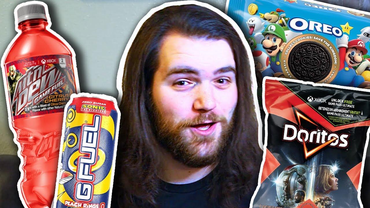 Ranking the Weirdest "Gamer" Snacks - YouTube