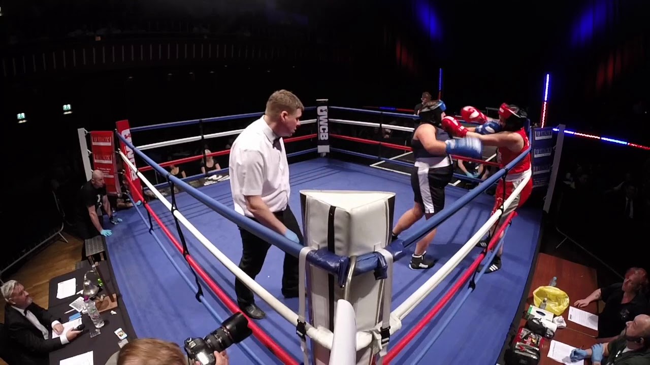 Ultra White Collar Boxing | Scunthorpe | Sam Sanderson VS Joanne Hart ...