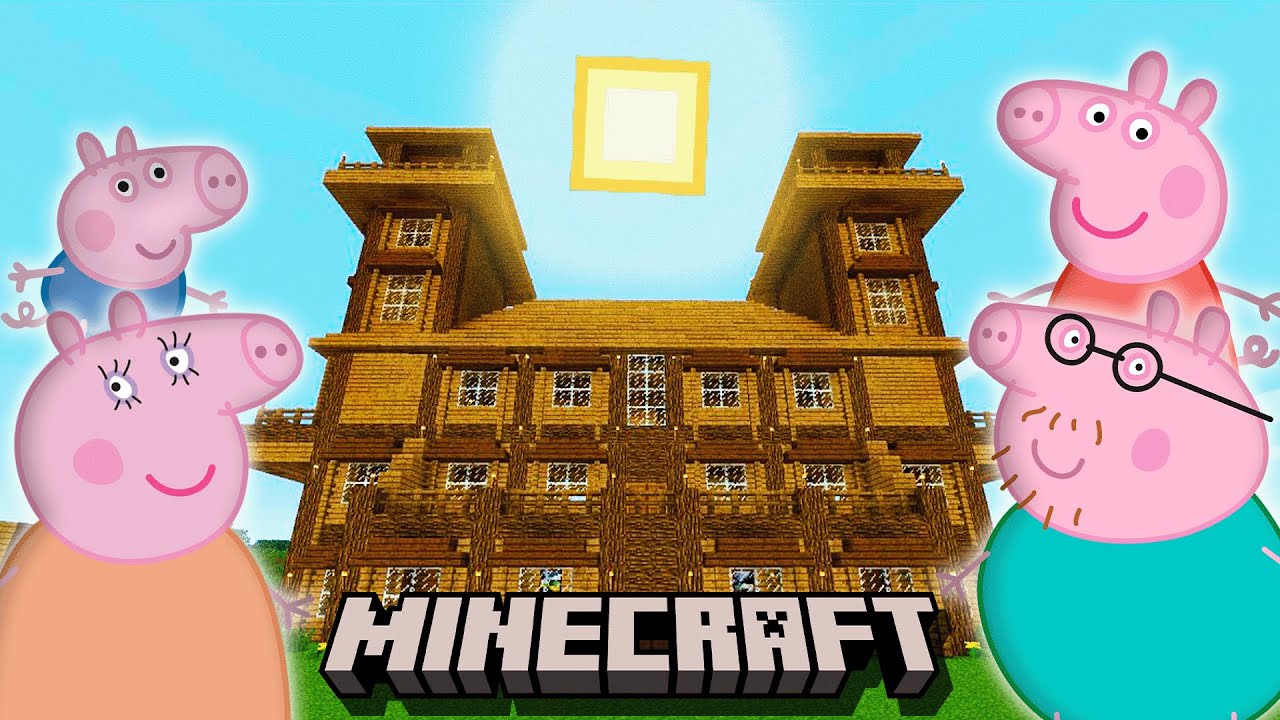 Peppa Pig Play Minecraft 53 - YouTube
