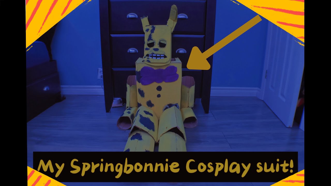 My Springbonnie Cosplay Suit! (FNAF) - YouTube