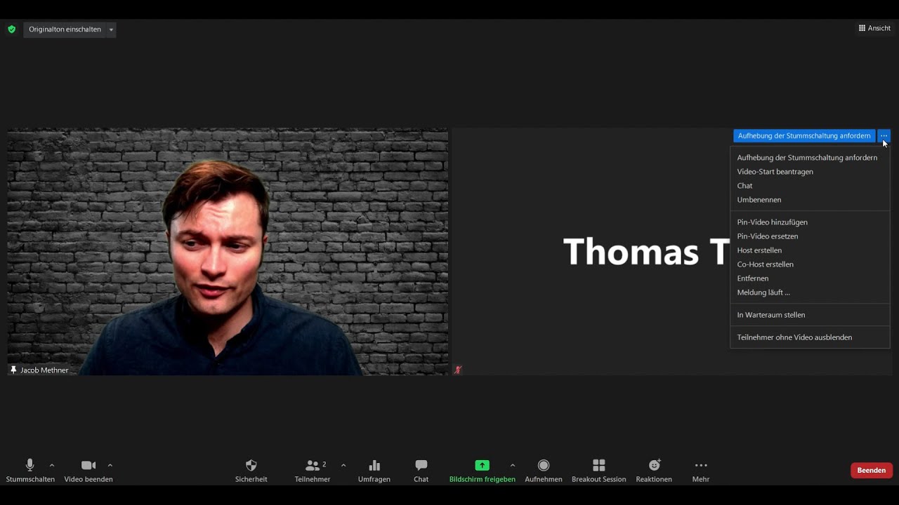 Zoom - Die passende Ansicht wählen - YouTube