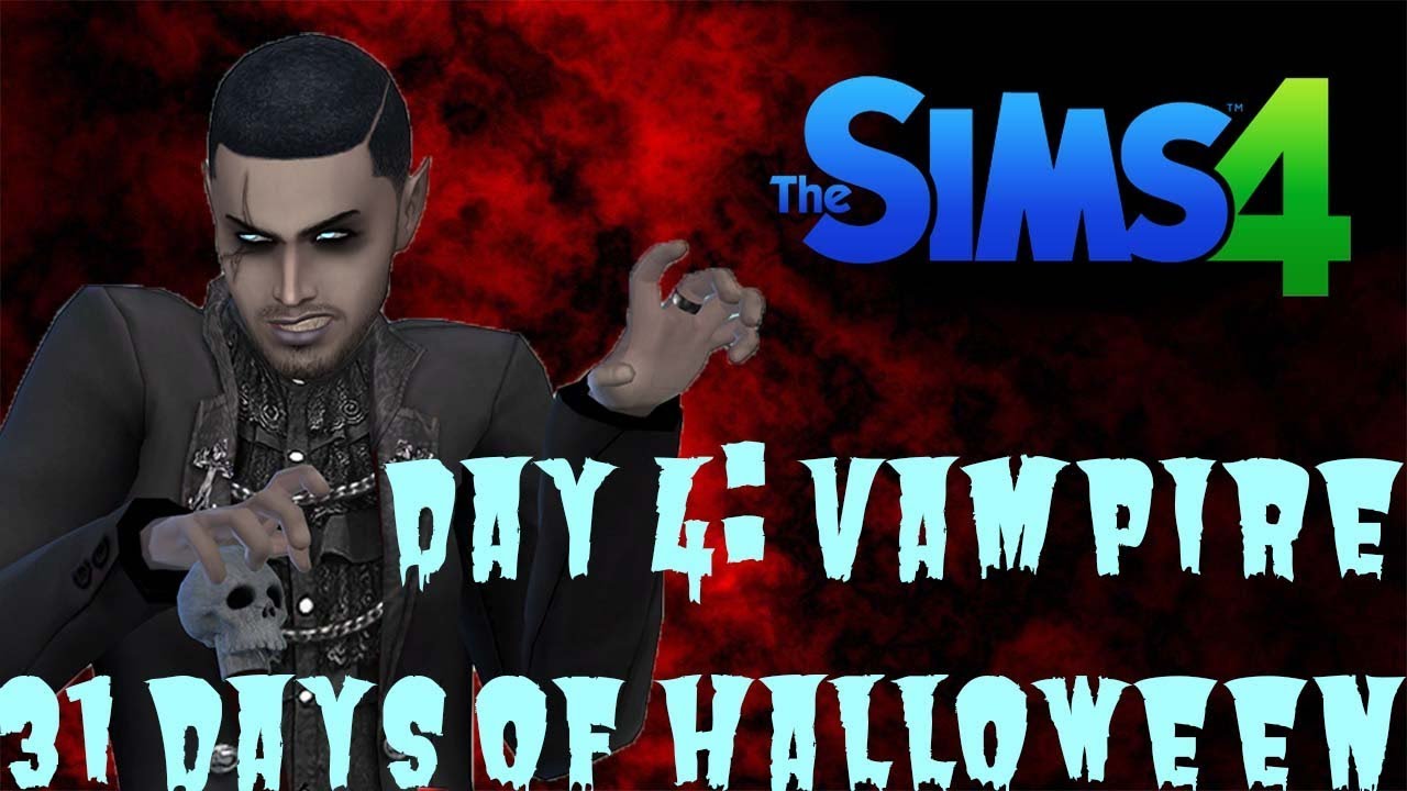 The Sims 4-Vampire CAS (31 days of Halloween) - YouTube