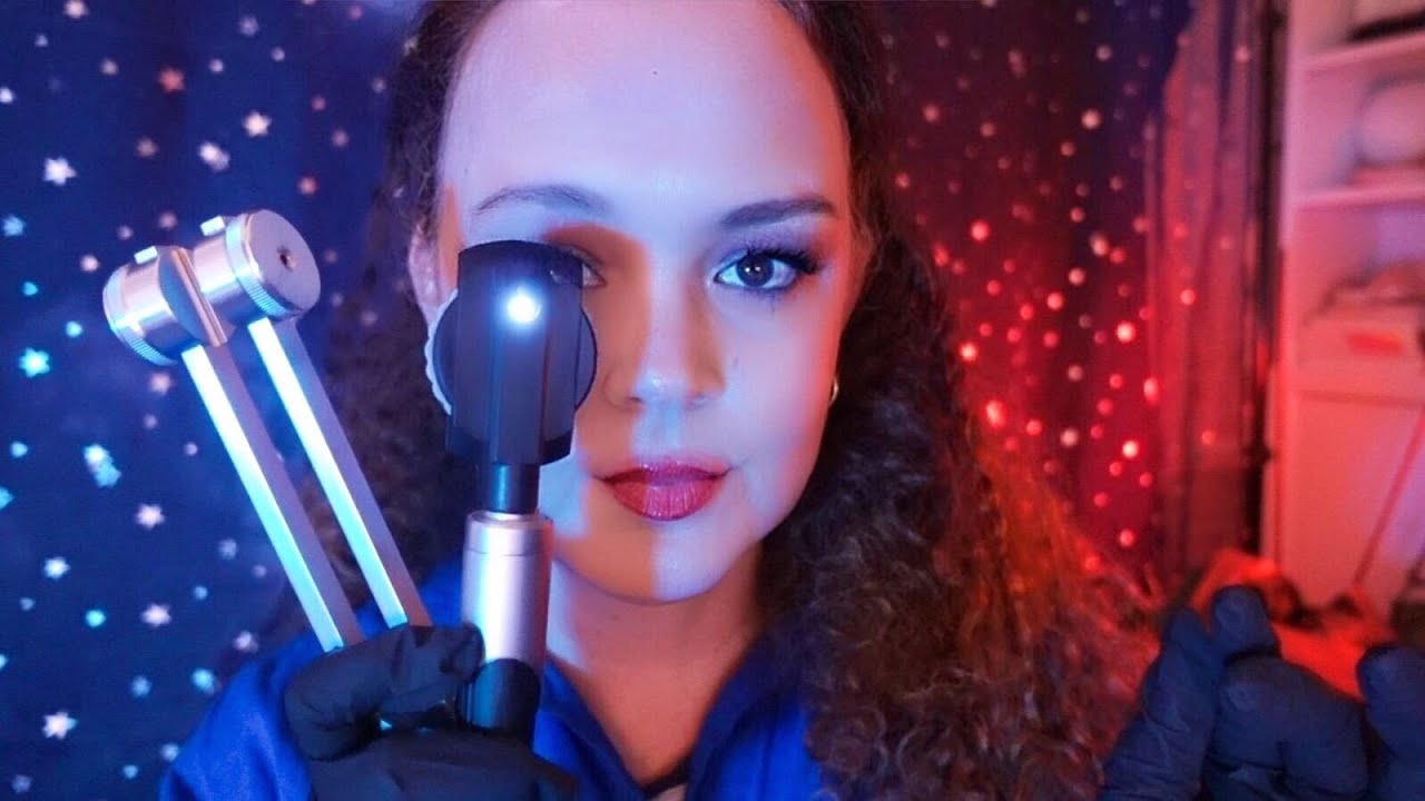 ASMR Cranial Nerve Exam Roleplay | Personal Attention for Relaxation and Sleep | Soft Spoken ...