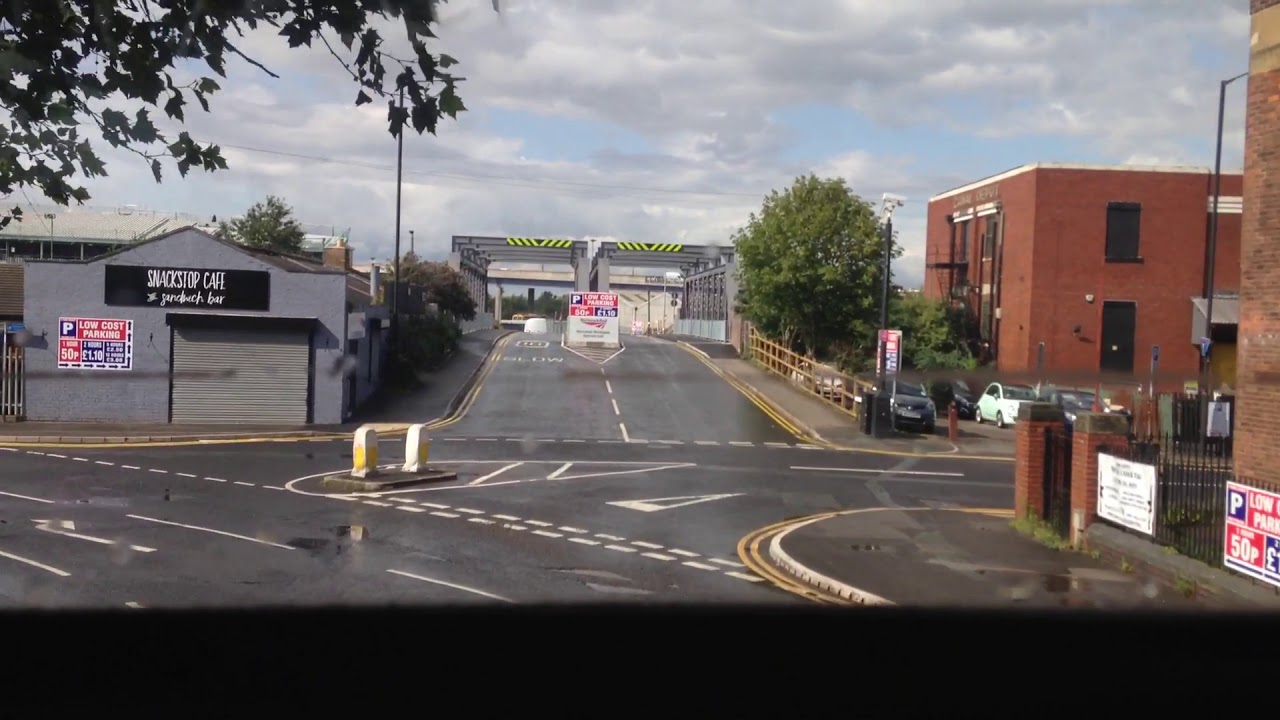 Onboard First Doncaster 30570 arriving Doncaster Frenchgate interchange ...