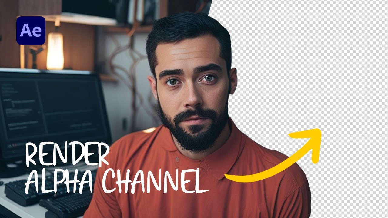 TRANSPARAN VIDEO EXPORT Nasıl Yapılır? After Effects ve RGB + Alpha Render Ayarları - YouTube