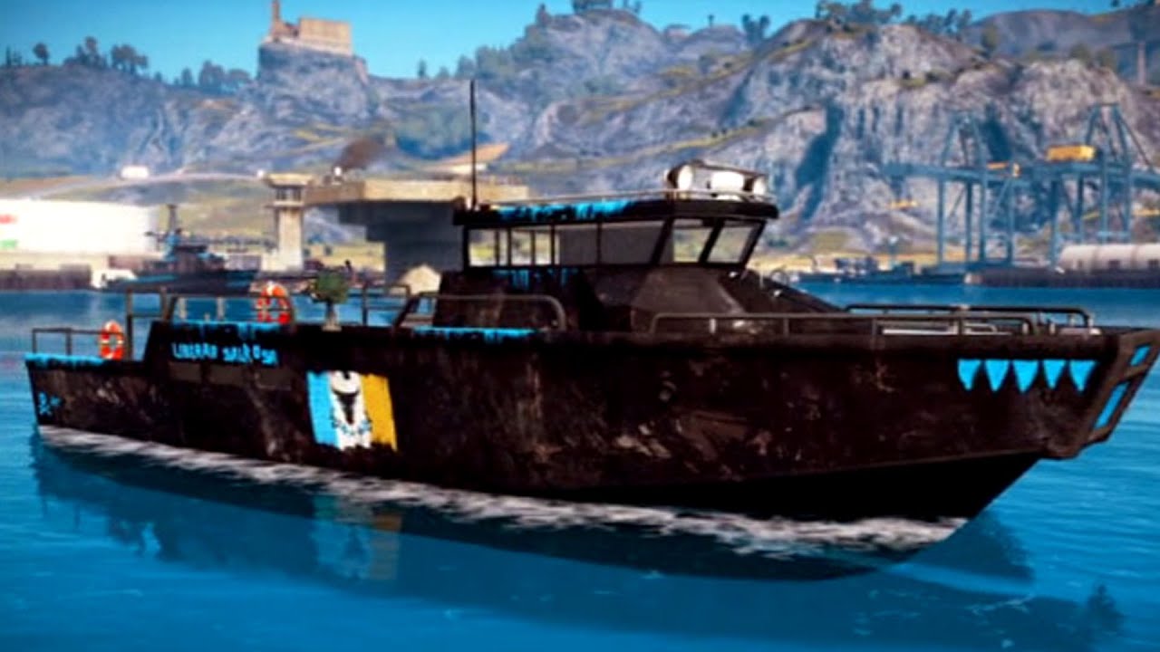 Just Cause 3 - Sea Vehicles | CS Powerrun 77 - Free Roam Gameplay (PC ...