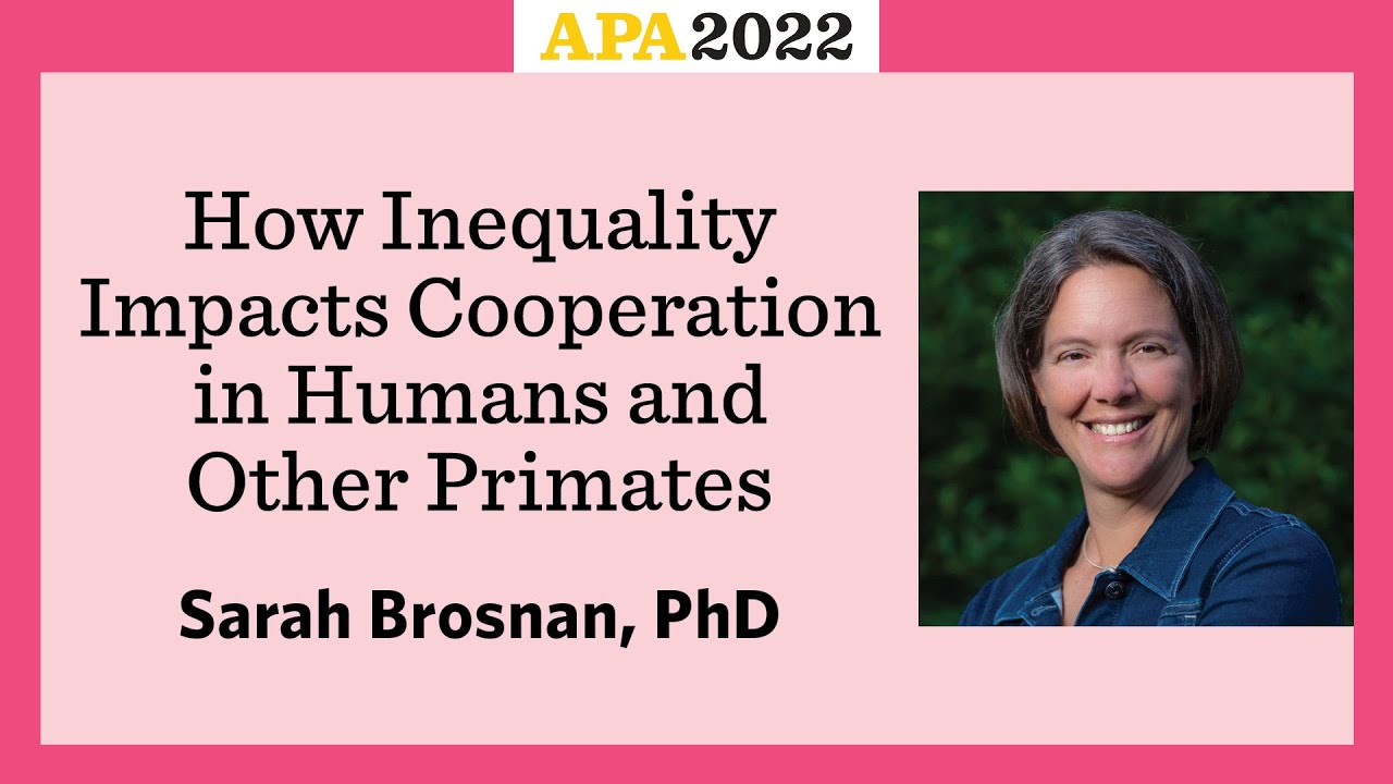 How Inequality Impacts Cooperation in Humans and Other Primates with ...
