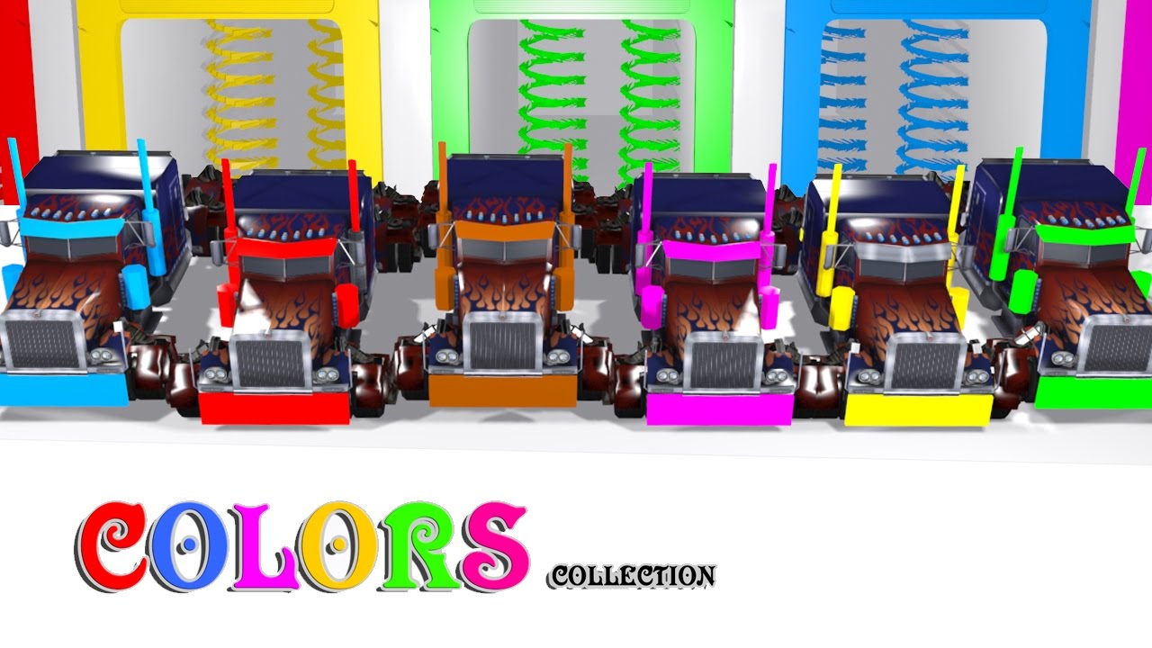 learn color car spiner - learning colors with cars for children - learn ...