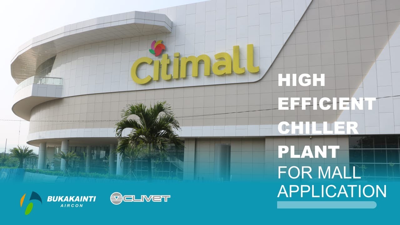 High Eff Magnetic Chiller For Mall Application - YouTube