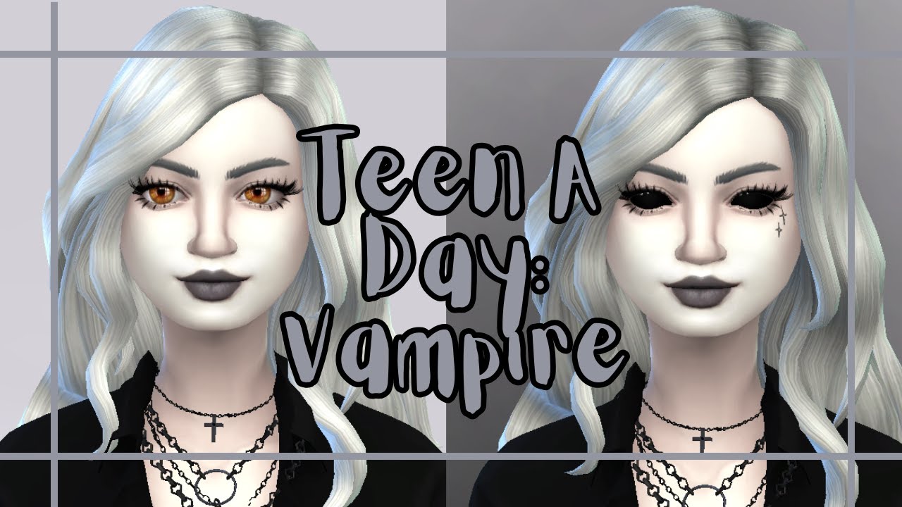 📚 Teen A Day Challenge Teen Vampire Sims 4 Cc Create A Sim 📚