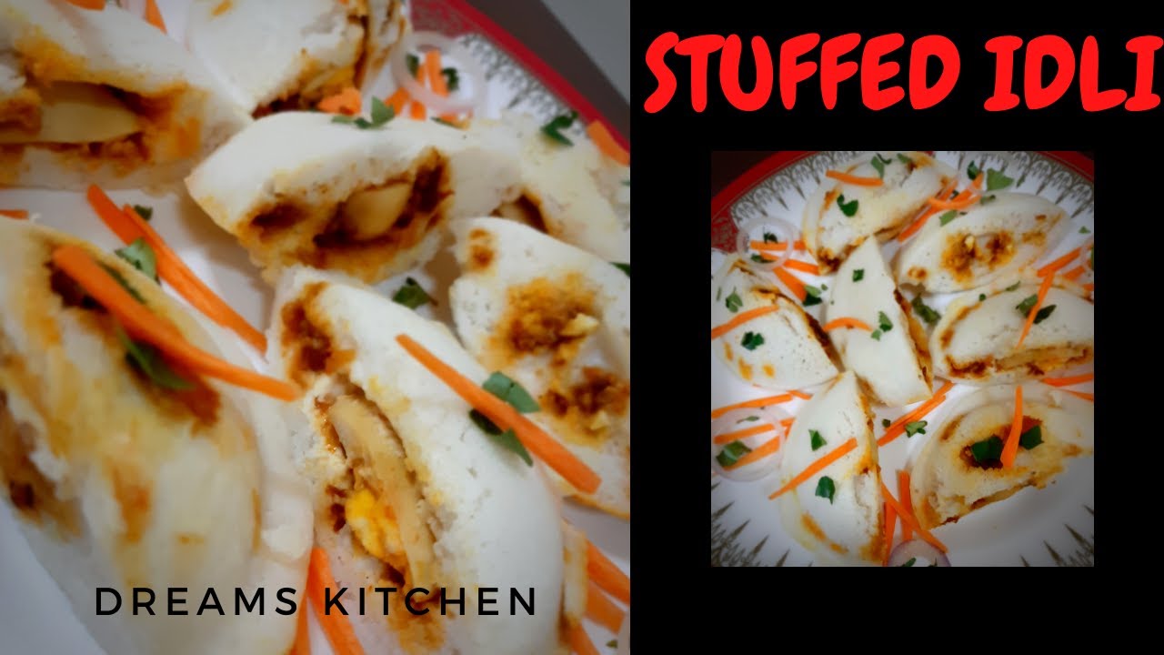 Instant Stuffed Idli/Easy stuffed Idli recipe/Simple recipe for ...