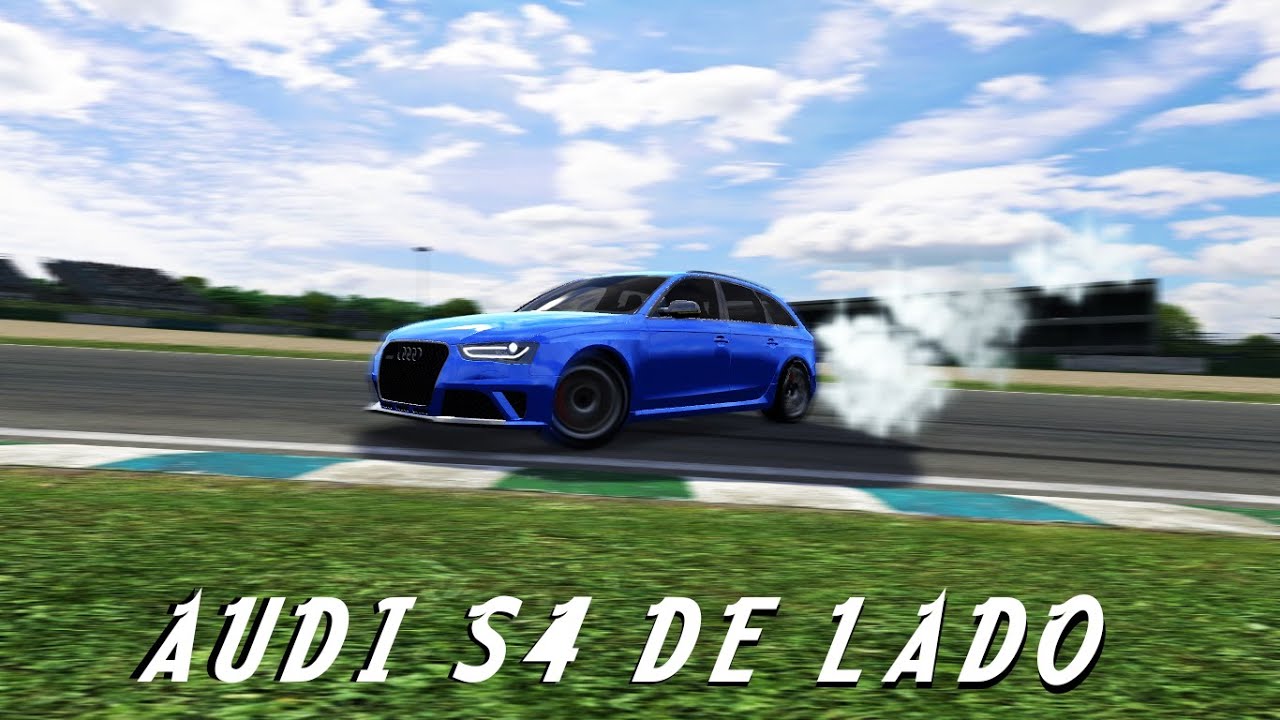 [LFS] - LAUNCH CONTROL AUDI S4 TURBO - YouTube