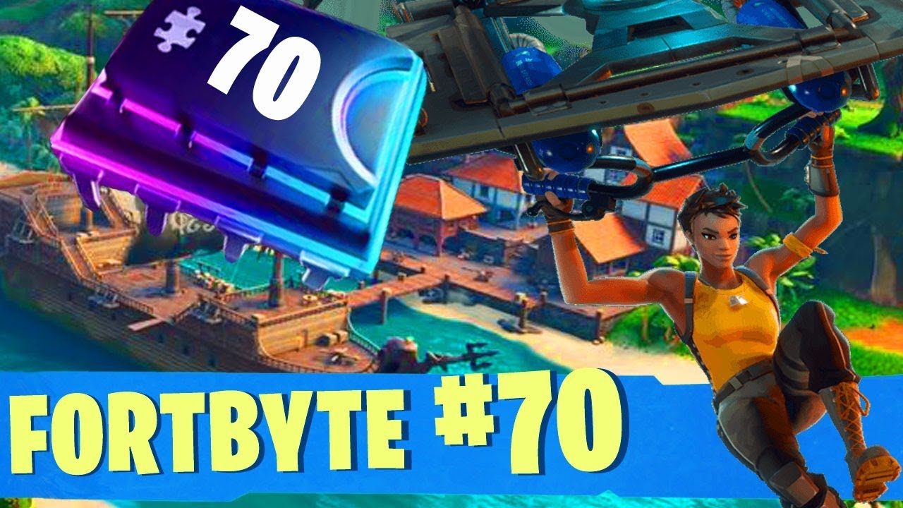 Fortnite Fortbyte #70 Location - Kondensstreifen Impulse Ringe Lazy ...