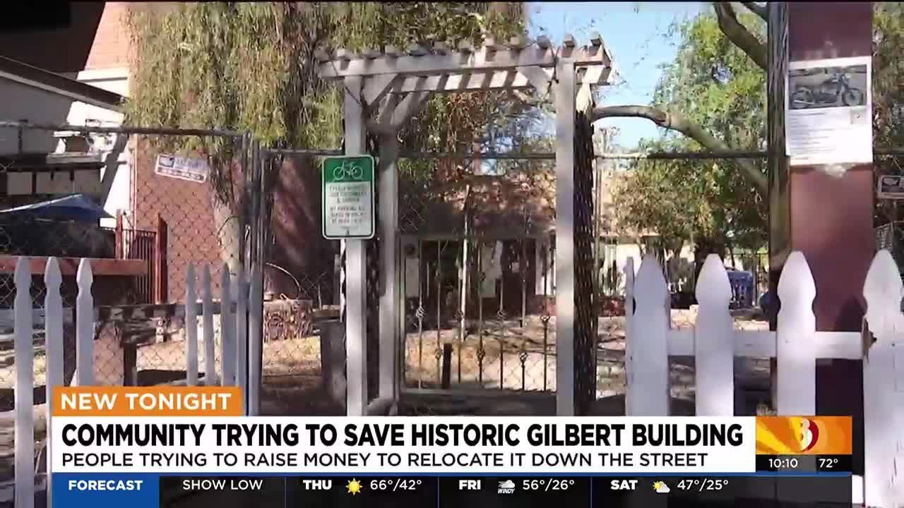 Community trying to save a historic Gilbert building from demolition ...
