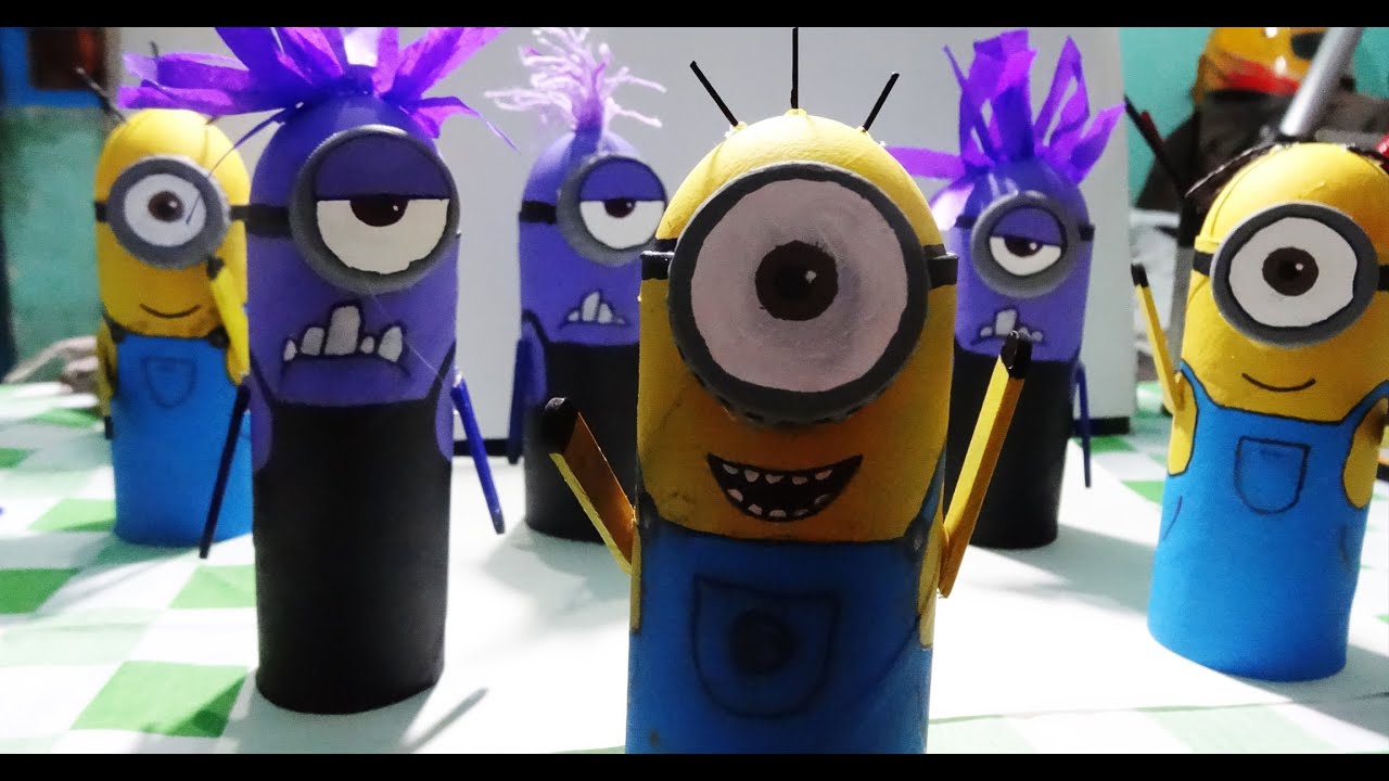 Minions Hechos Con Botellas De Coca Cola