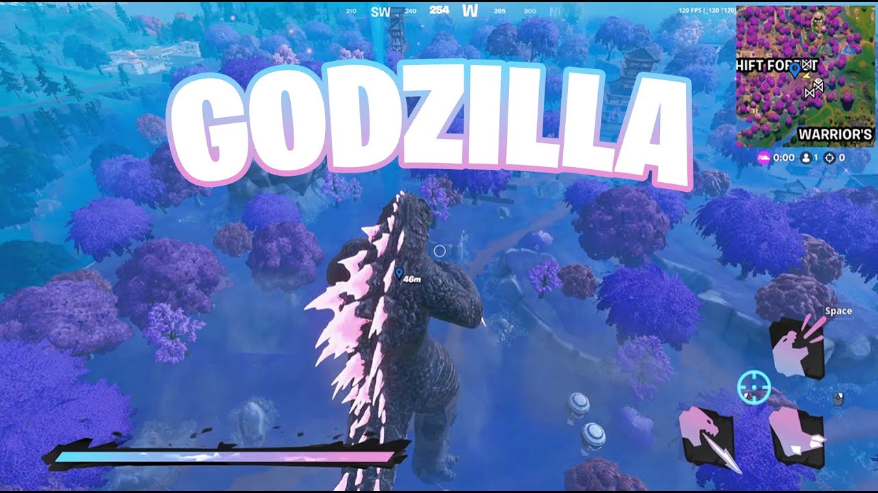 How To Become Godzilla in Fortnite - YouTube