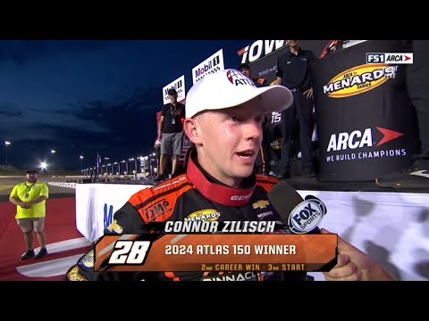 CONNOR ZILISCH WILLIAM SAWALICH POSTRACE INTERVIEW - 2024 ATLAS 150 ...