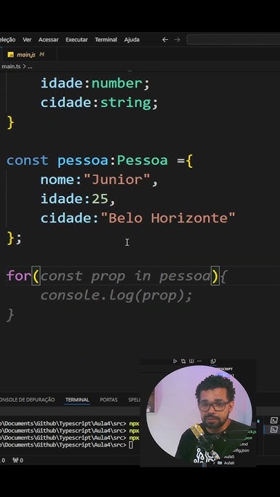 🔥Uso de Interface - Aula completa no canal - #typescript #javascript #rogramming - YouTube