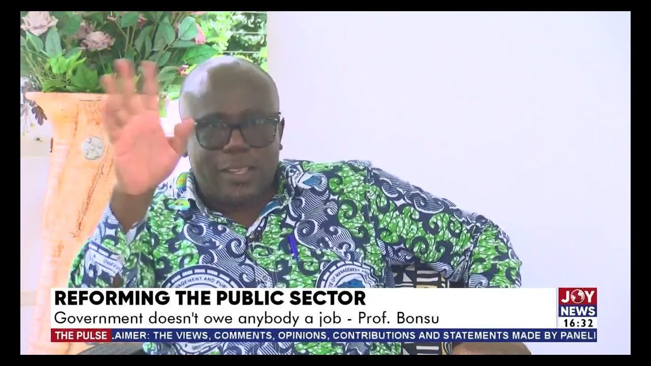 Government doesn’t owe you a job, find it or create it – GIMPA Rector ...