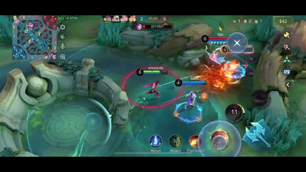 Clutch Control #mlbb #mobilelegends - YouTube