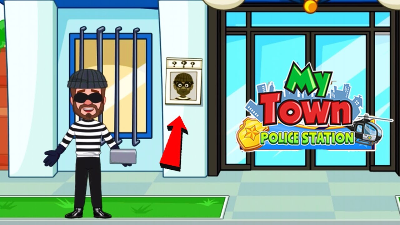 My Town : Police Station - Can you find the culprit? - YouTube