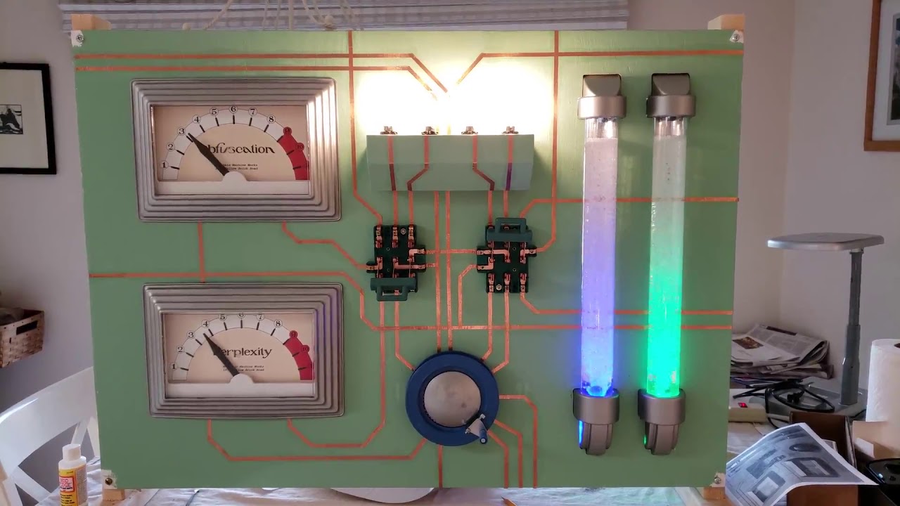 Wizard of Oz control panel - YouTube