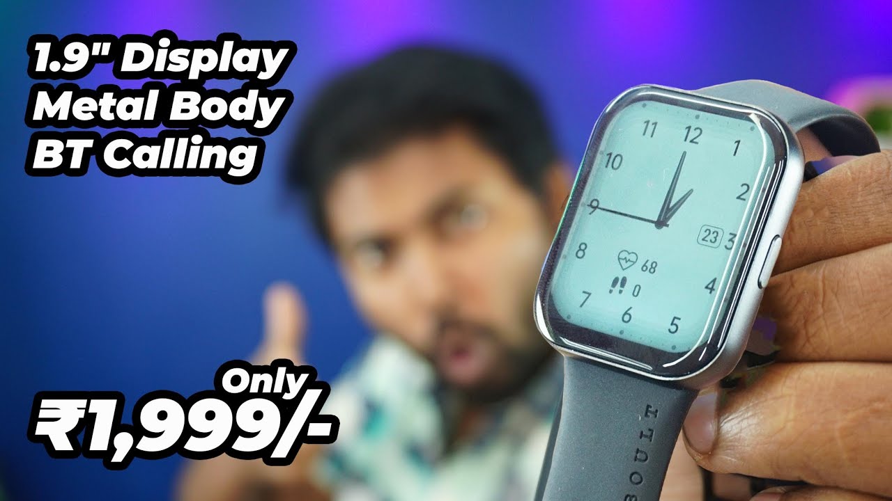 Best Smartwatch For Thin Wrist | Boult Swing Calling Smartwatch ...