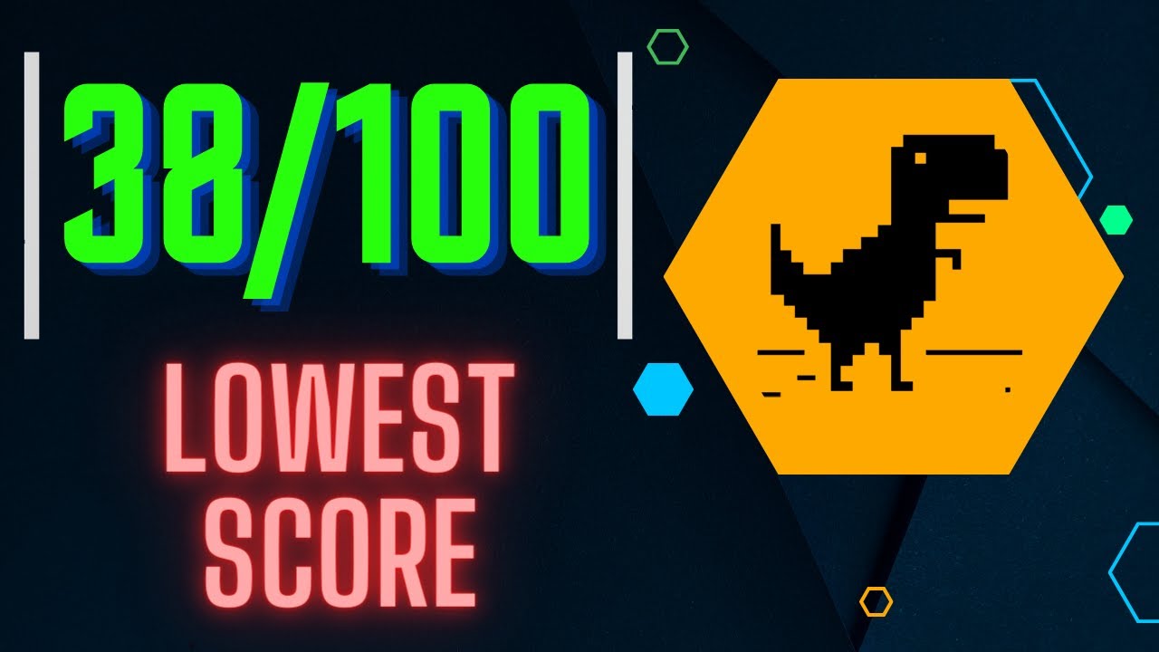 DAY 38 - 100 DAYS OF T REX DINOSAUR GAME Chrome Dino Runner Online ...