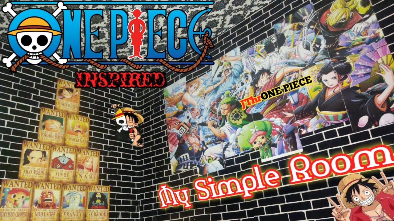 My room inspired by one piece anime - YouTube