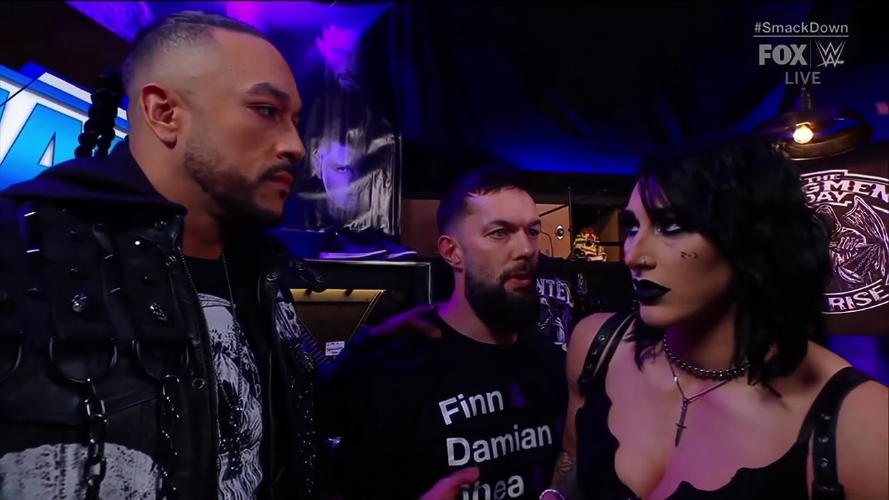 Damian Priest & Rhea Ripley Disagree on Judgment Day Business on WWE ...