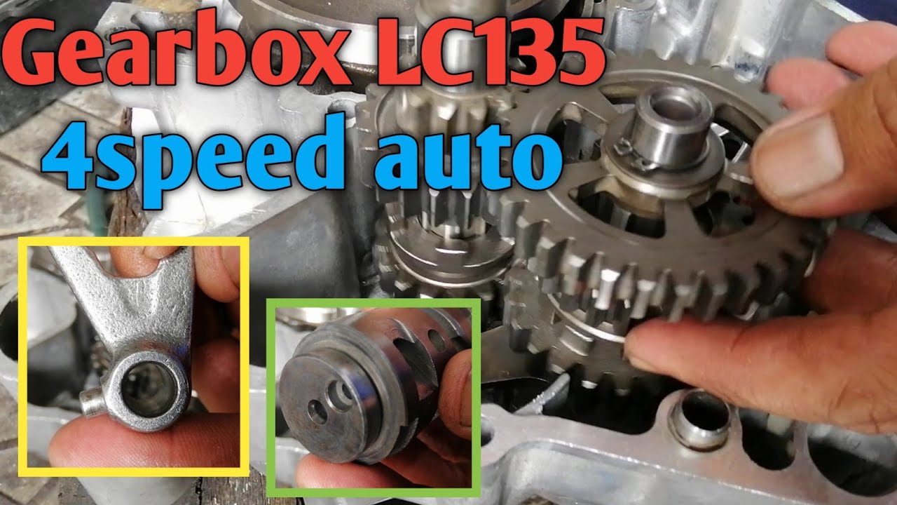 LC135 | PART 2:Cara Susun GEARBOX LC135 (4speed Auto) - YouTube