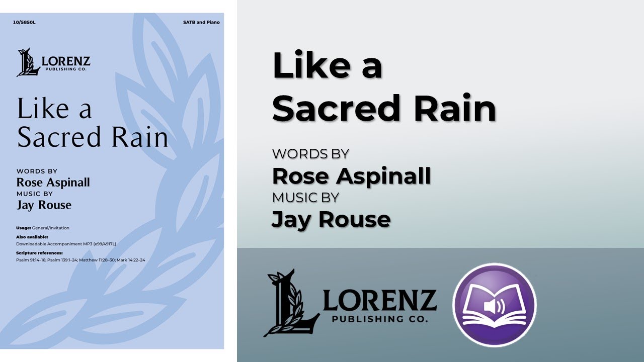 Like a Sacred Rain | Rose Aspinall & Jay Rouse - YouTube