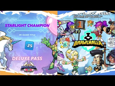 Brawlhalla: Starlight Champions Reveal #7: Deluxe Pass (+ Back To ...